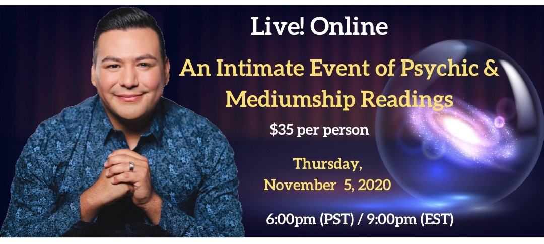 Sold Out An Intimate Event Of Psychic Mediumship Reading Online